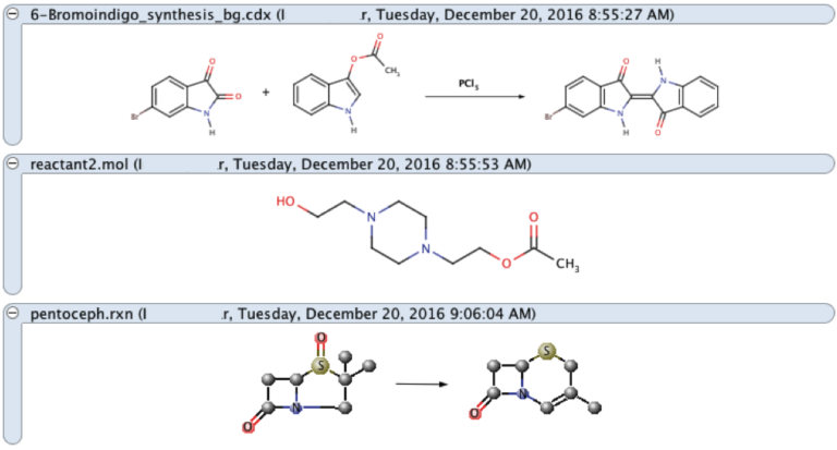 Chemistry Functionality in CERF - CERF Notebook
