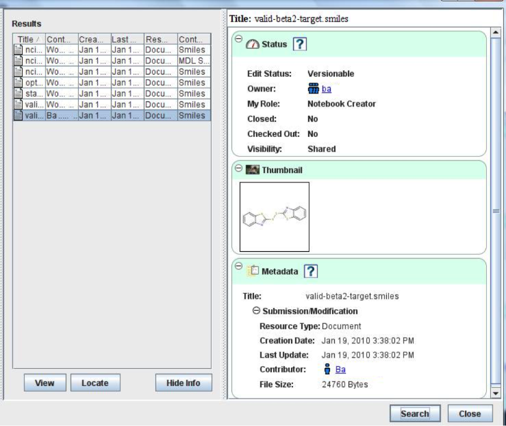 Chemistry Functionality in CERF - CERF Notebook